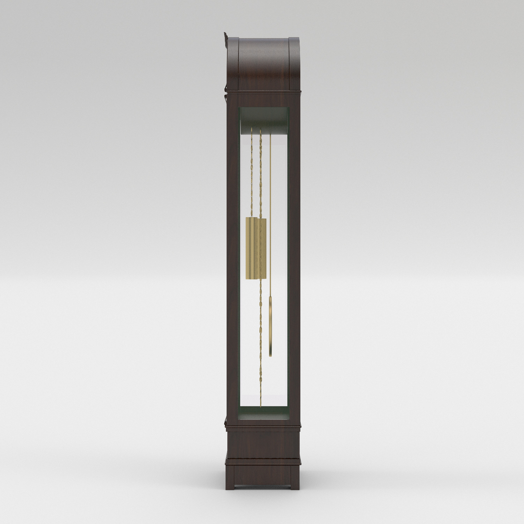 3D Architectural Visualization Grandfather Clock - TurboSquid 1475433