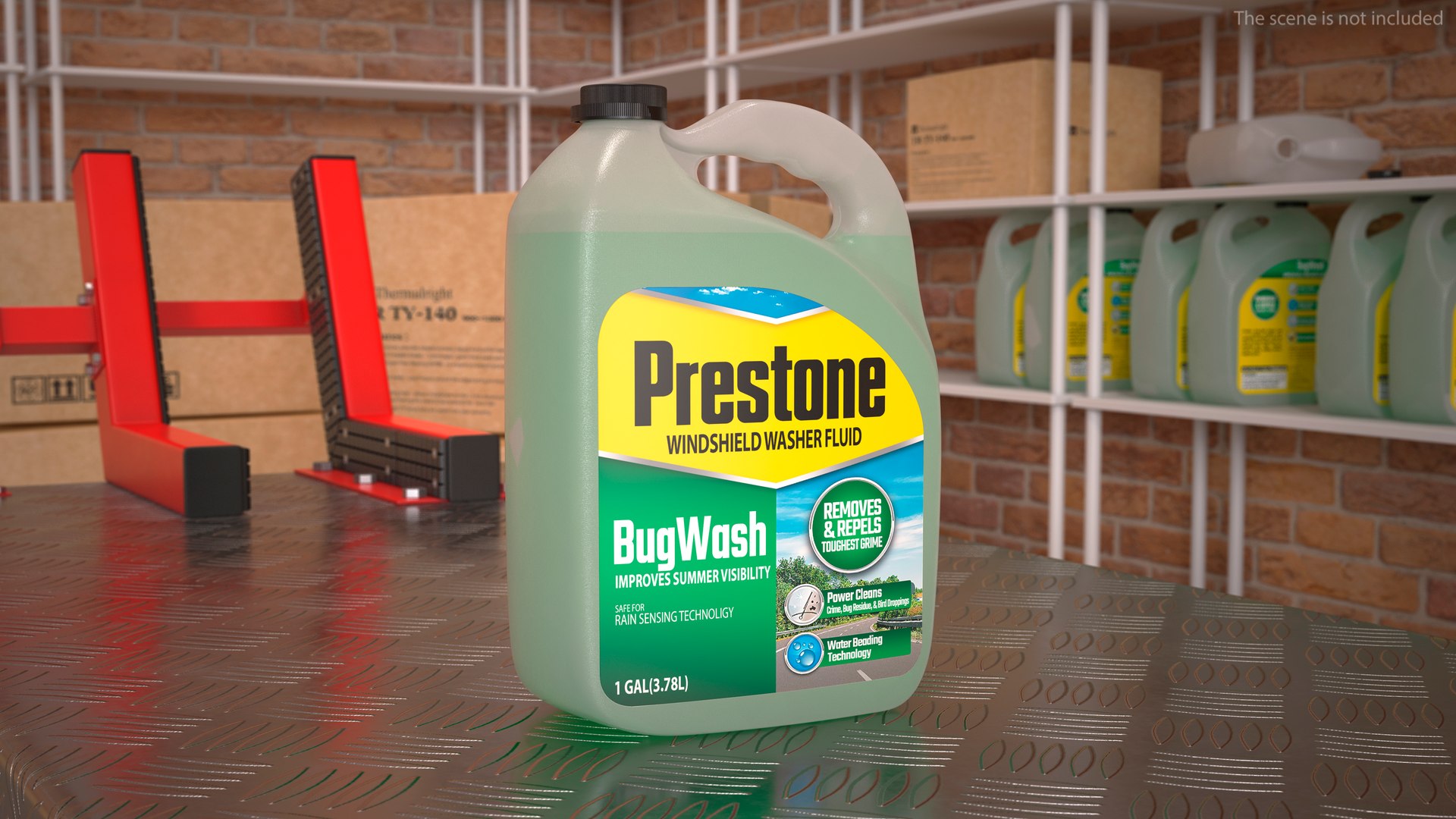 3D Windshield Washer Fluid Prestone Bug Wash - TurboSquid 2015259