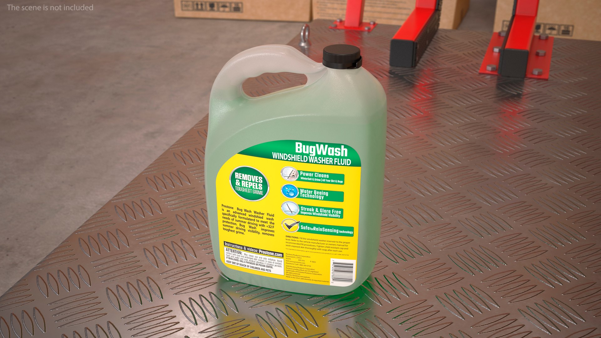 3D Windshield Washer Fluid Prestone Bug Wash - TurboSquid 2015259