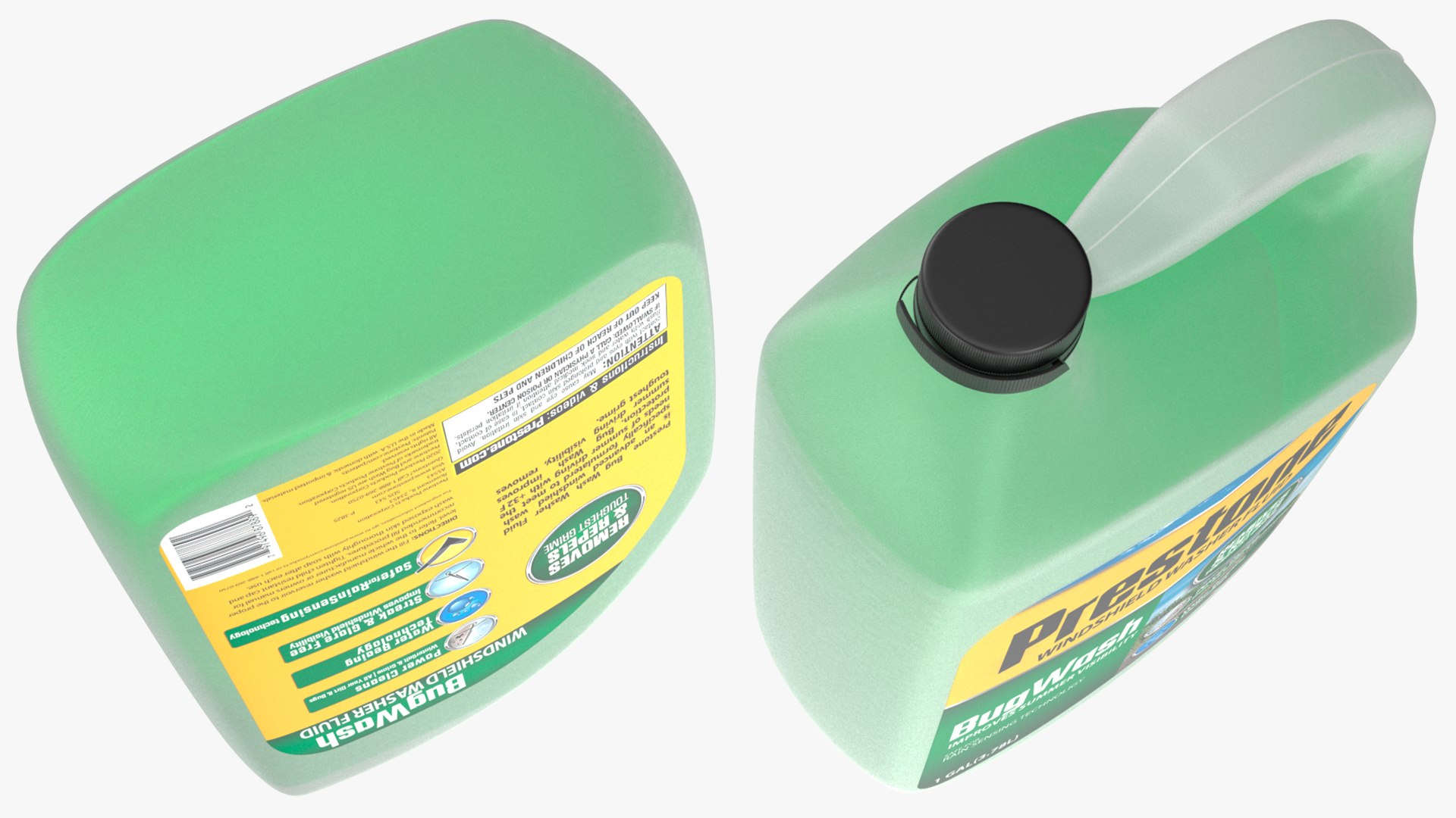 3D Windshield Washer Fluid Prestone Bug Wash - TurboSquid 2015259