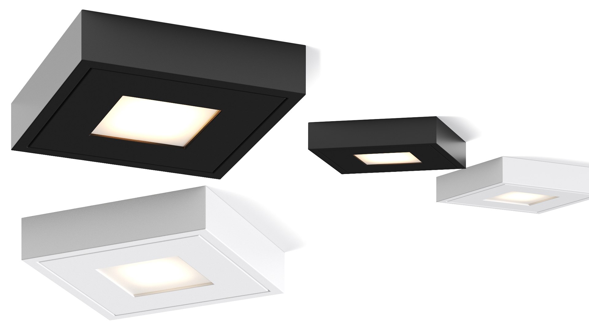 White Line Uno Fix PVD Concept Patrik Van Daele Ceiling Spot Lamp model ...