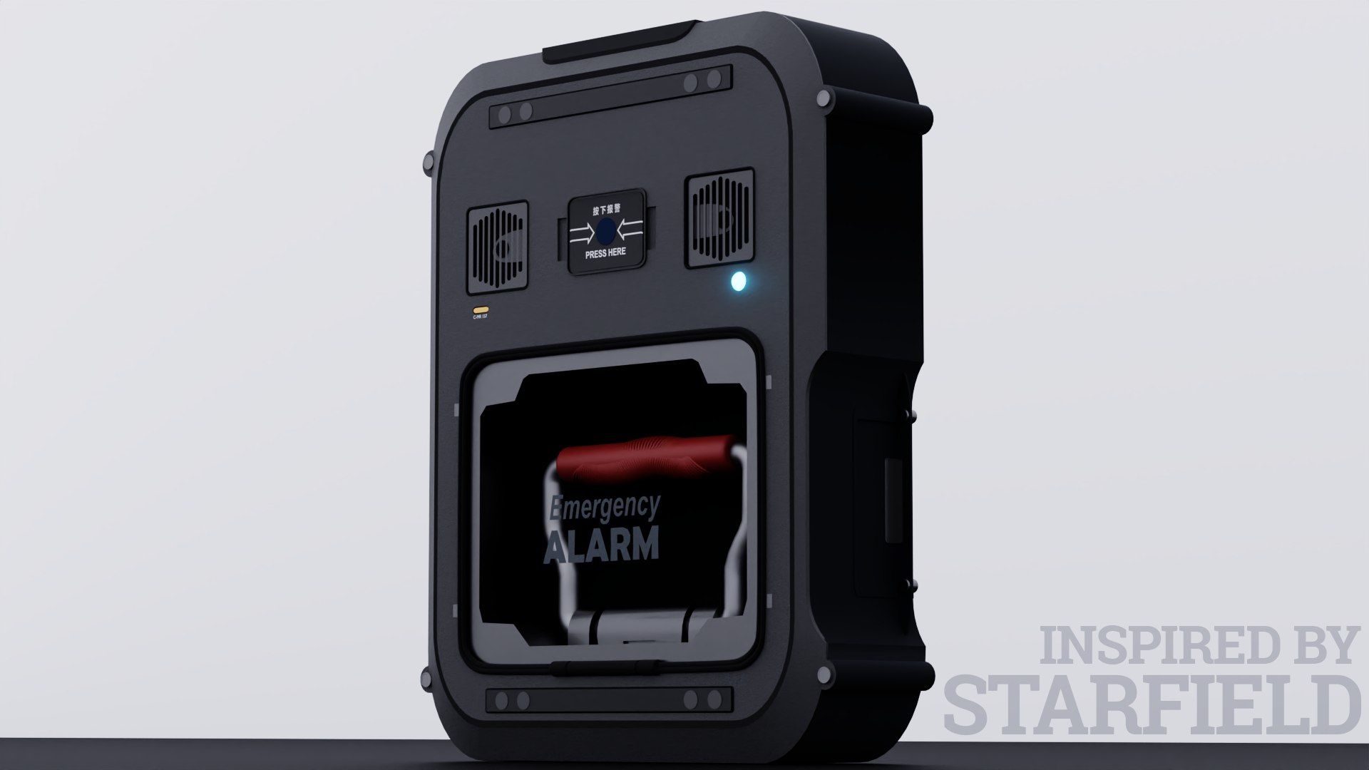 3D Emergency Alarm Model - TurboSquid 2234721