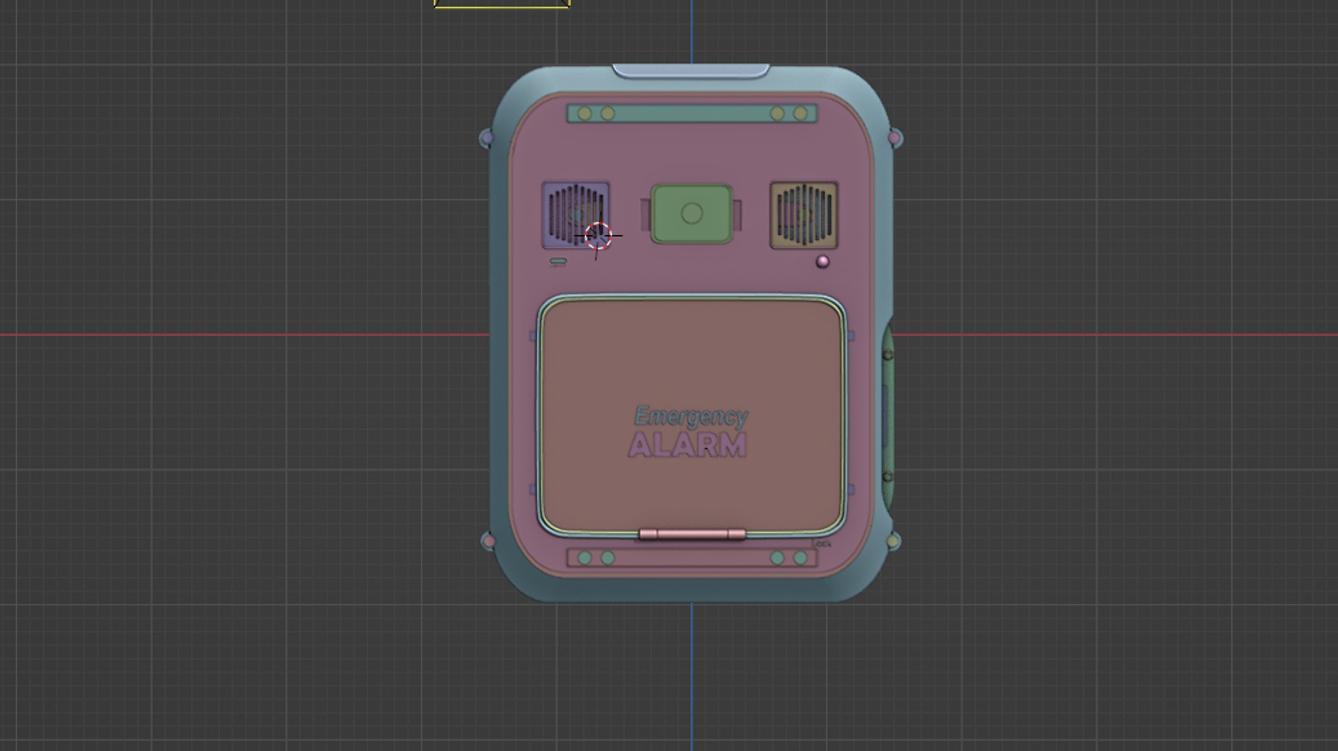 3D Emergency Alarm Model - TurboSquid 2234721