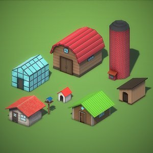 Free 3D Farm Models - Available For Download On TurboSquid