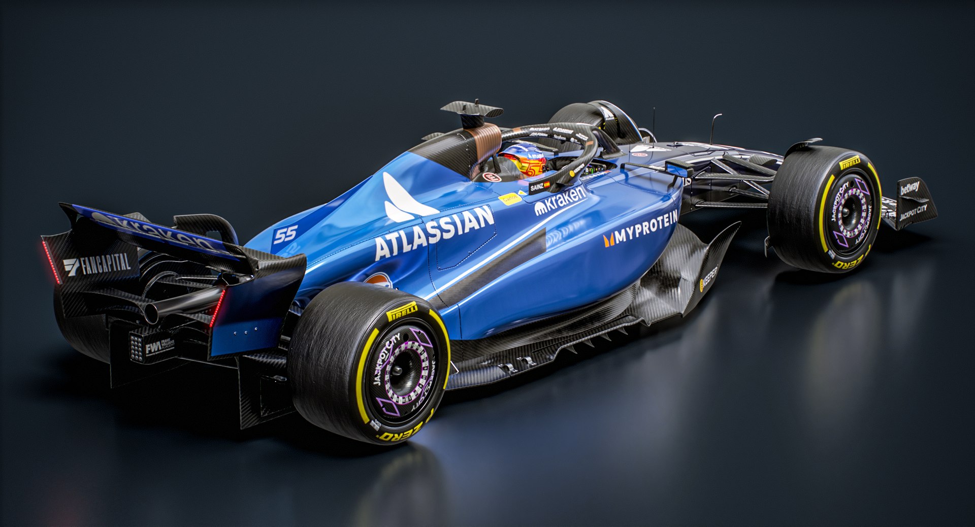 3D Williams FW47 F1 Team Formula 1 Season 2025 - TurboSquid 2362933