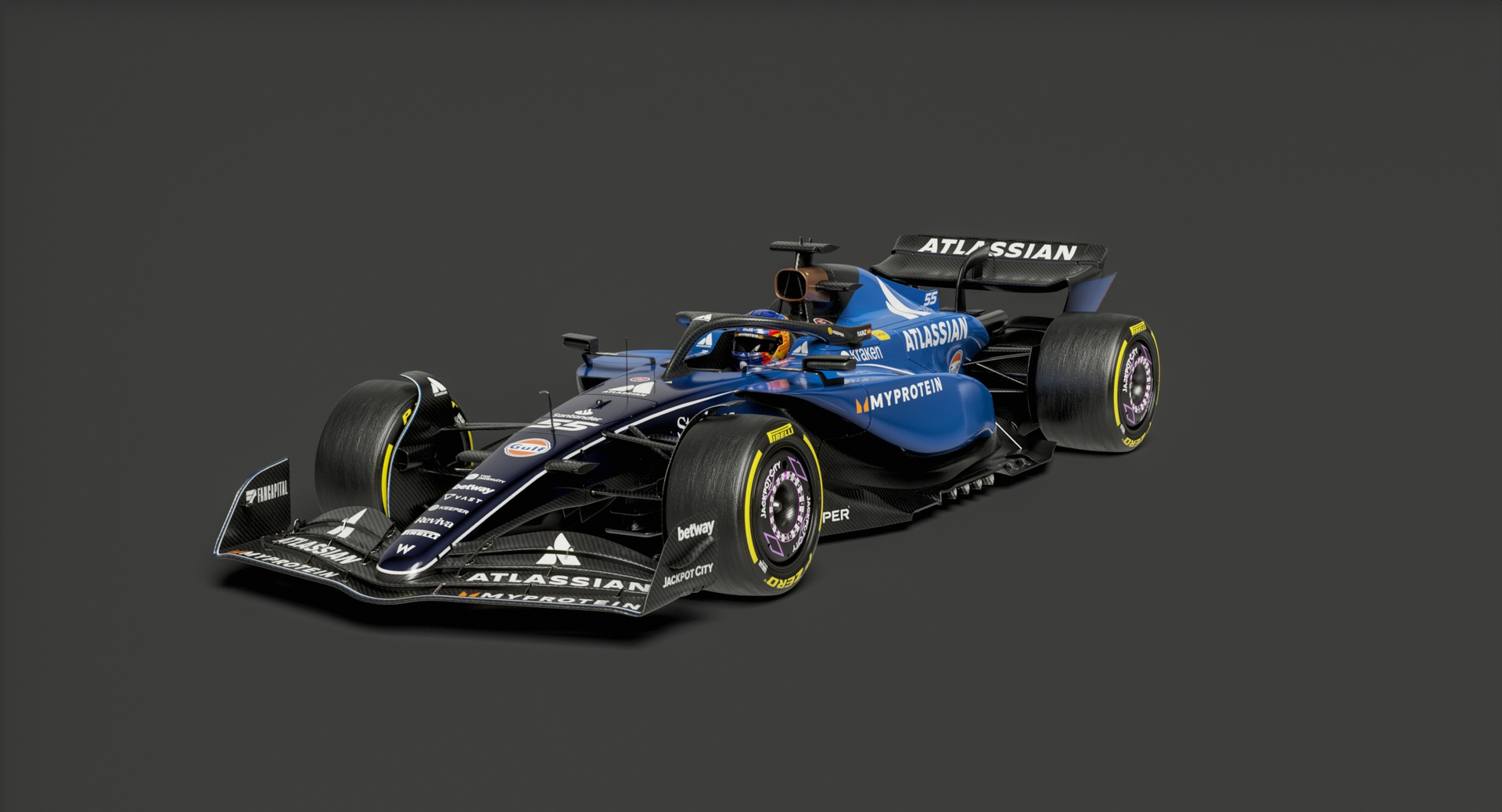 3D Williams FW47 F1 Team Formula 1 Season 2025 - TurboSquid 2362933