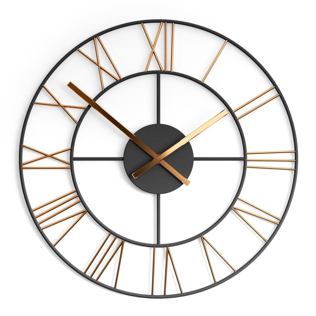 Wall Clock Set 79 3D Model - TurboSquid 1835349