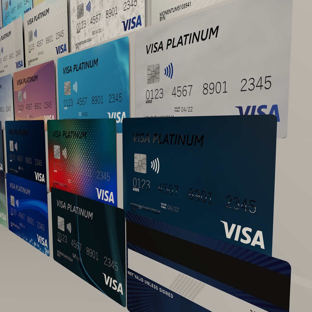 Passport 120 options 24 visa cards model - TurboSquid 1817699