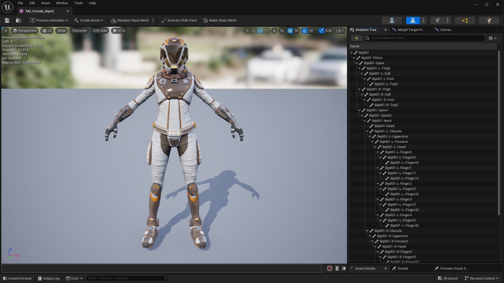 3D model Mars Suit - Female - TurboSquid 2165860
