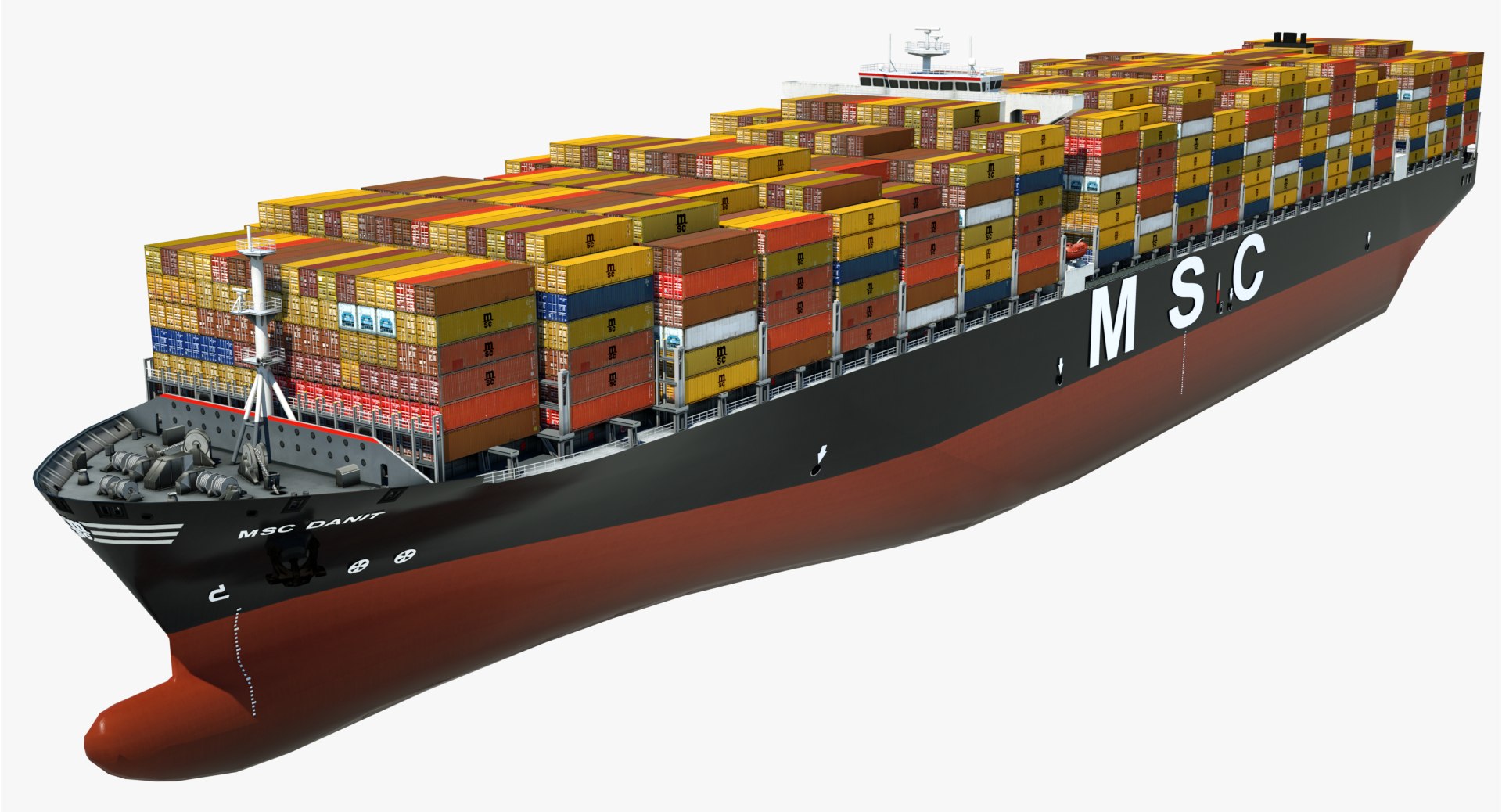 Container Ship Msc Danit Max
