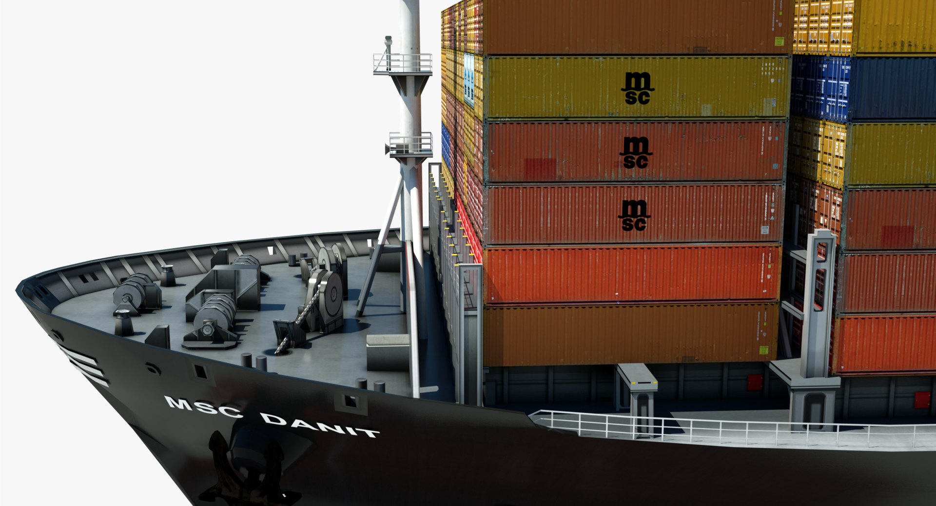 Container Ship Msc Danit Max