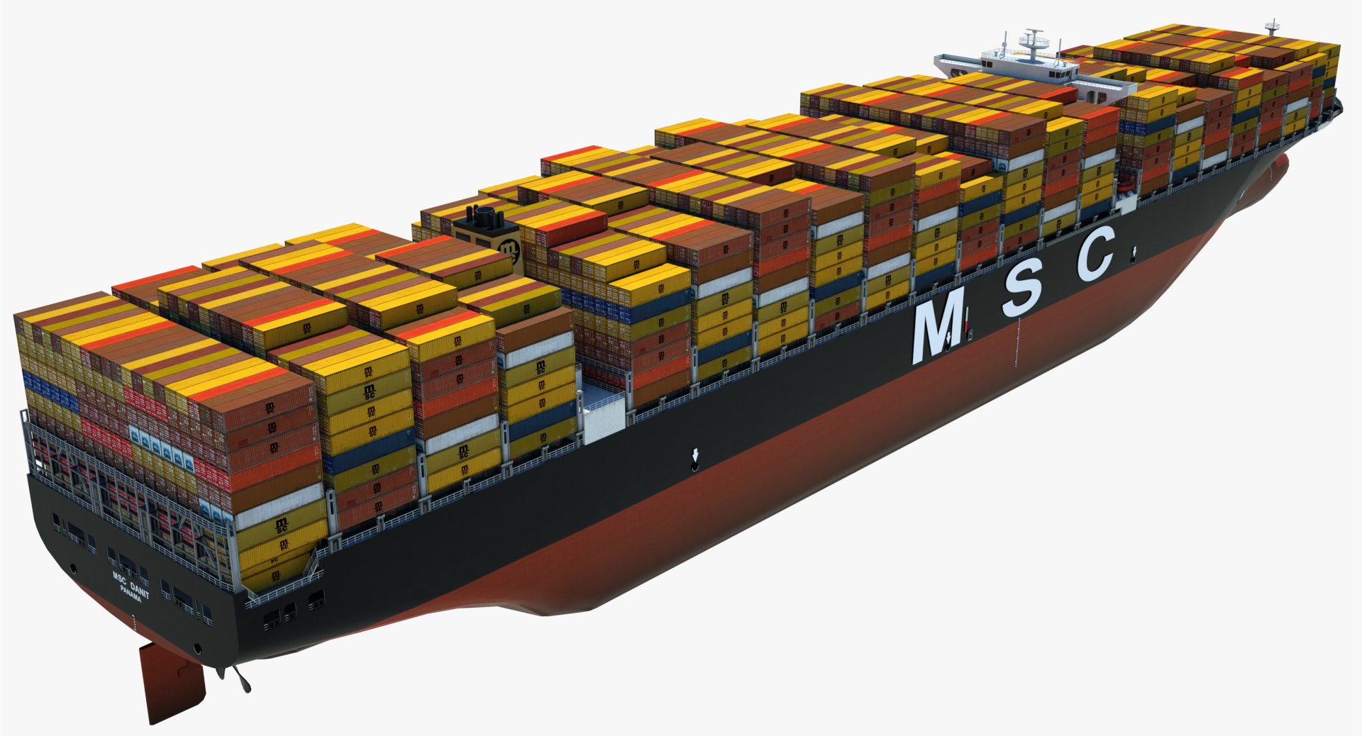 Container Ship Msc Danit Max