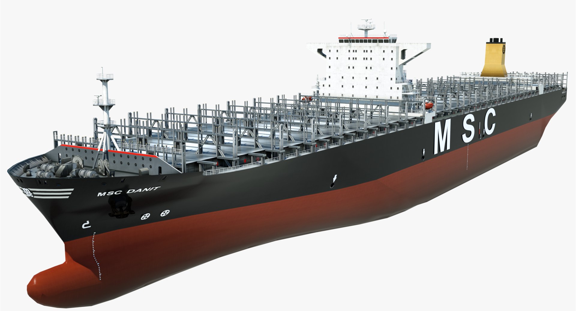 Container Ship Msc Danit Max