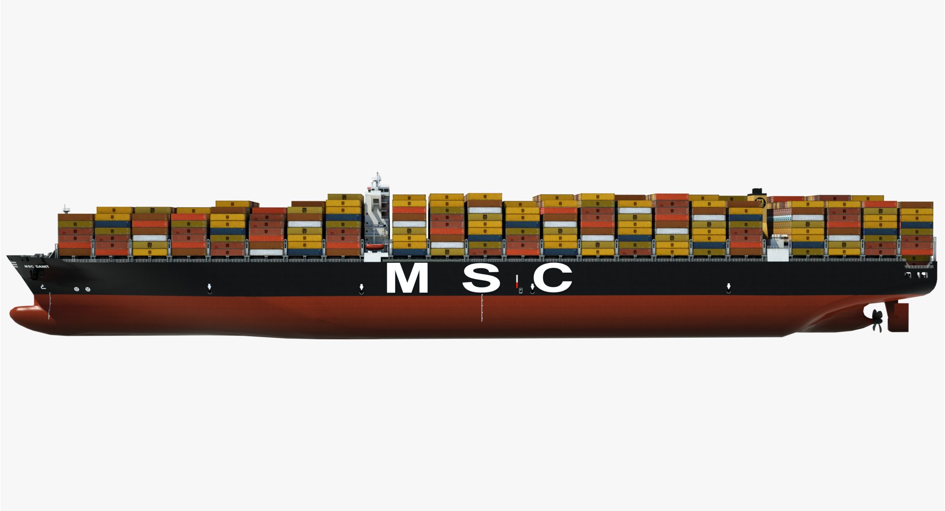 Container Ship Msc Danit Max