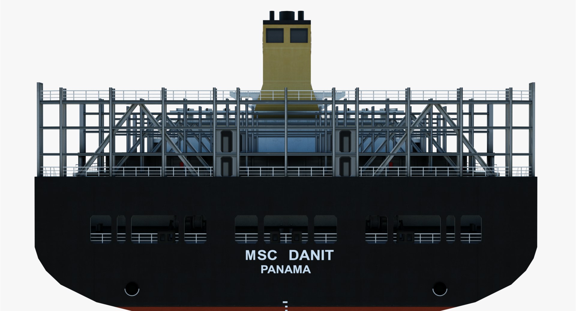 Container Ship Msc Danit Max