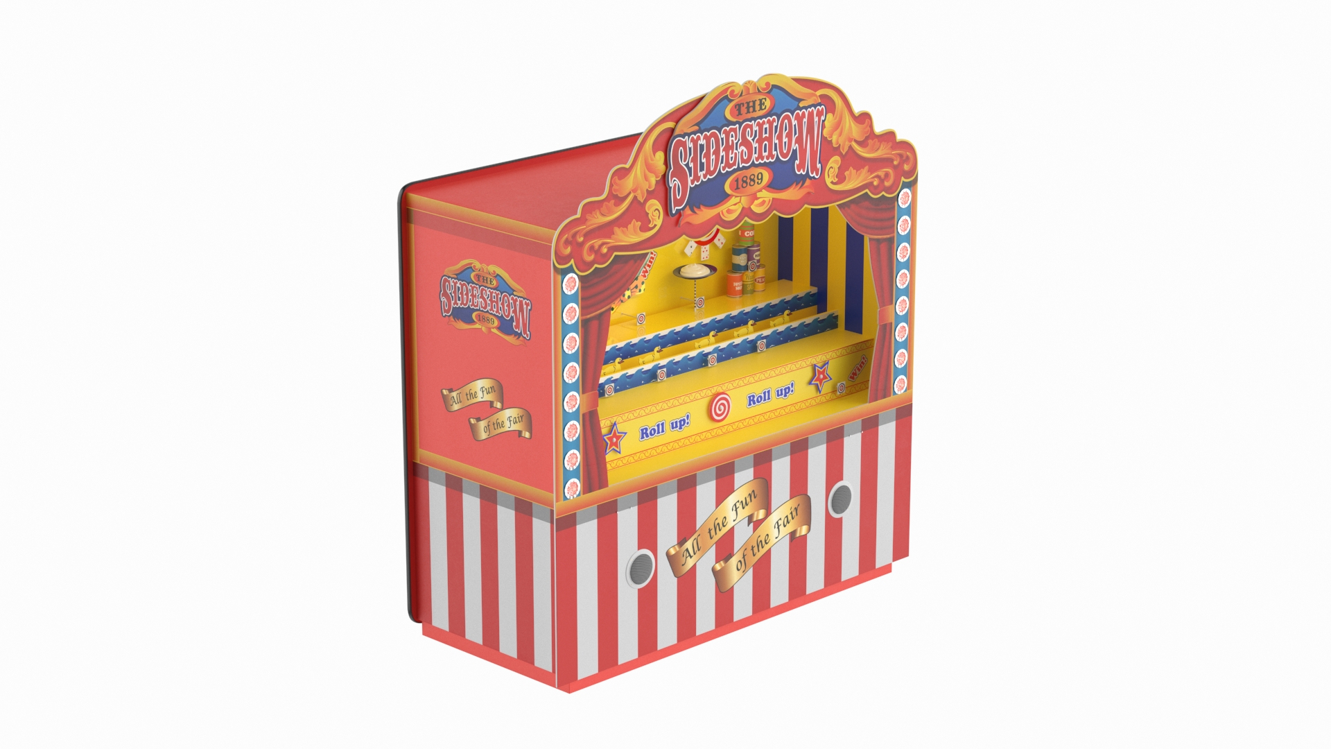 Sideshow 1889 Game Booth Model - TurboSquid 2352508