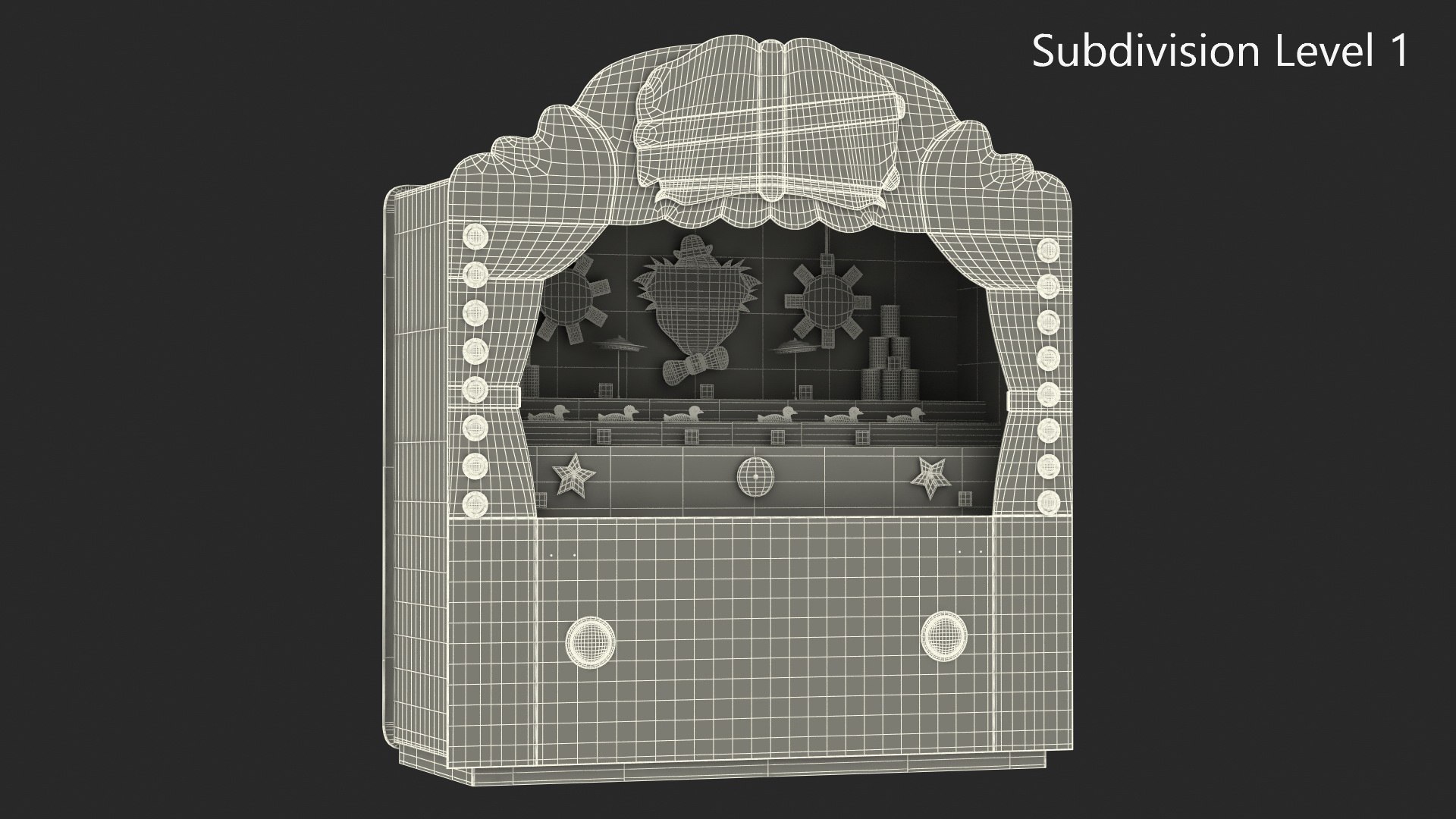 Sideshow 1889 Game Booth Model - TurboSquid 2352508