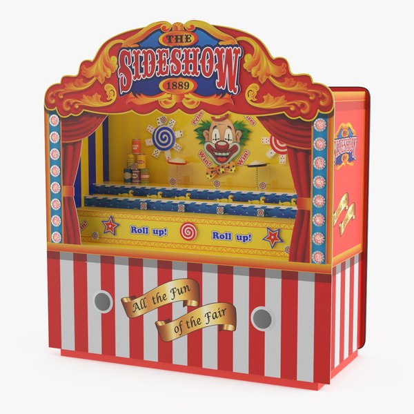 modelo 3d Puesto de juegos de Sideshow 1889 - TurboSquid 2352508