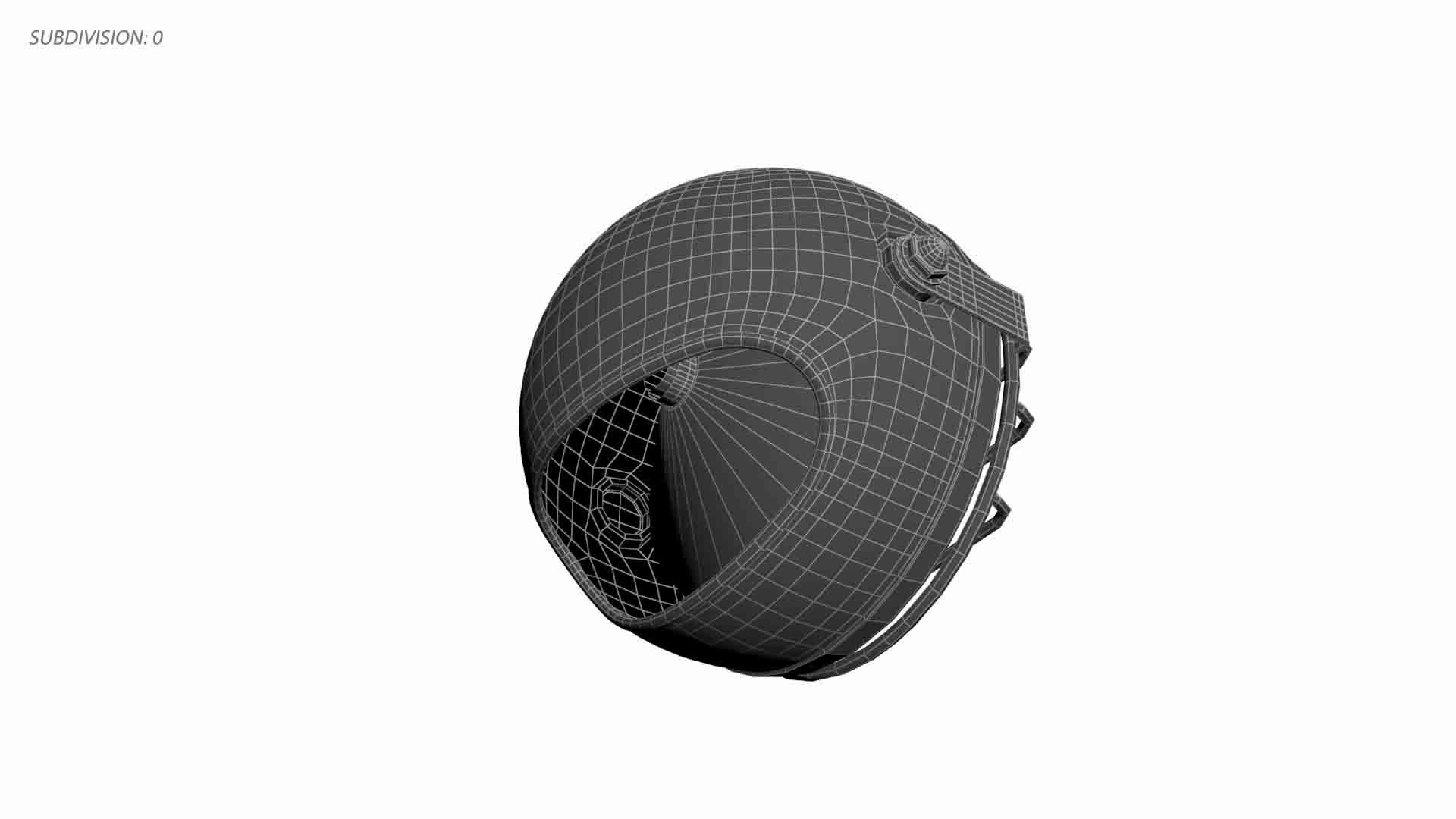 Headlight With Grid 3D Model - TurboSquid 2072014