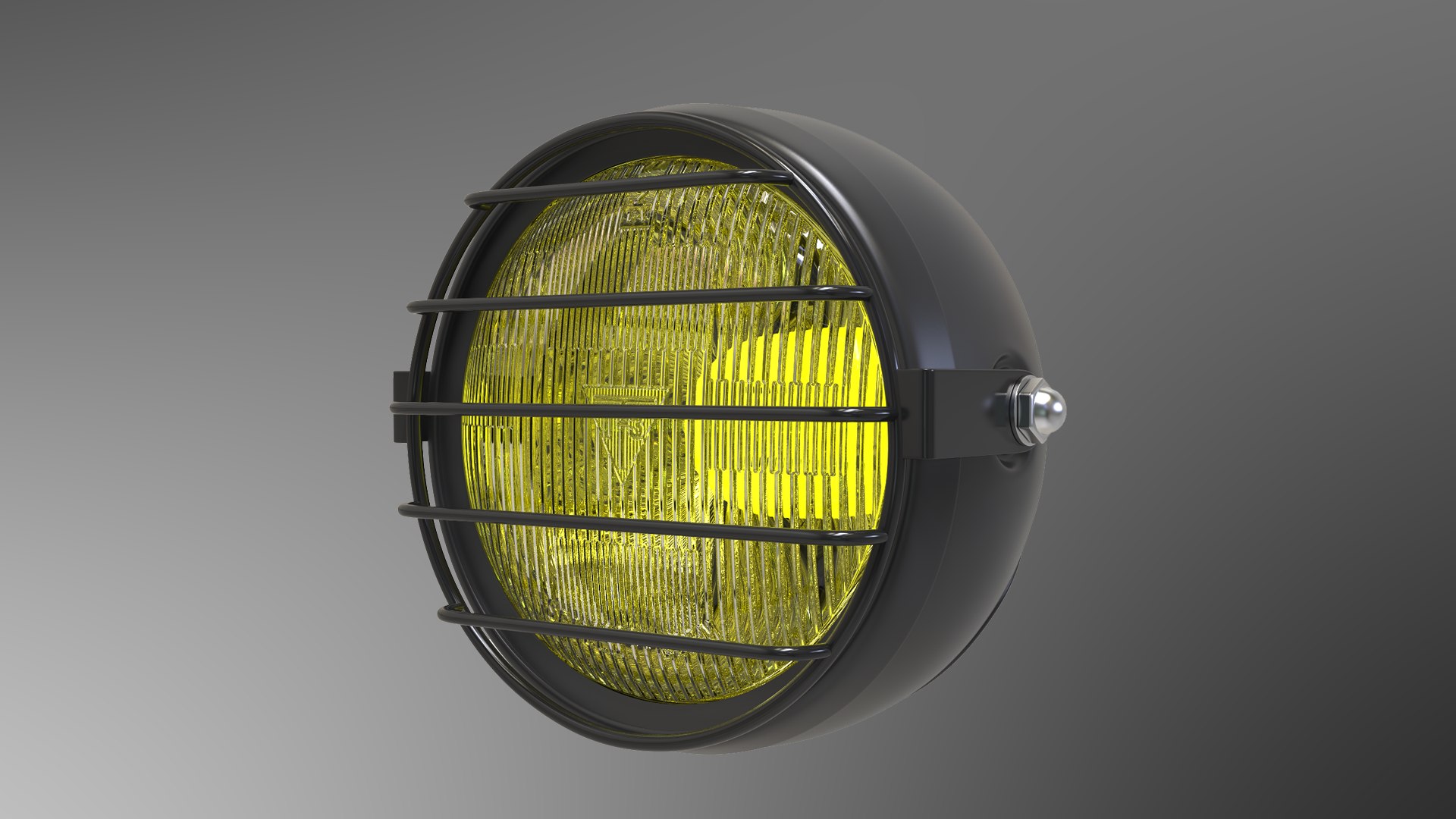 Headlight With Grid 3D Model - TurboSquid 2072014