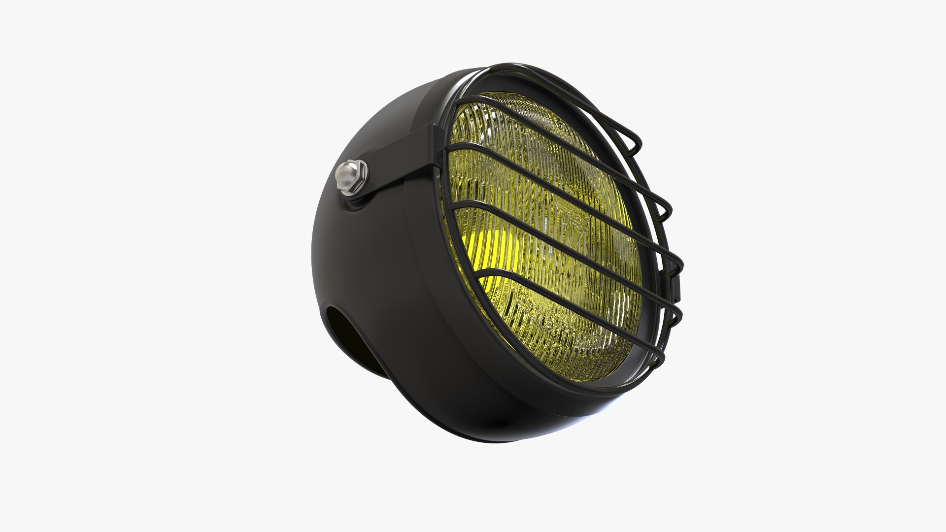 Headlight With Grid 3D Model - TurboSquid 2072014
