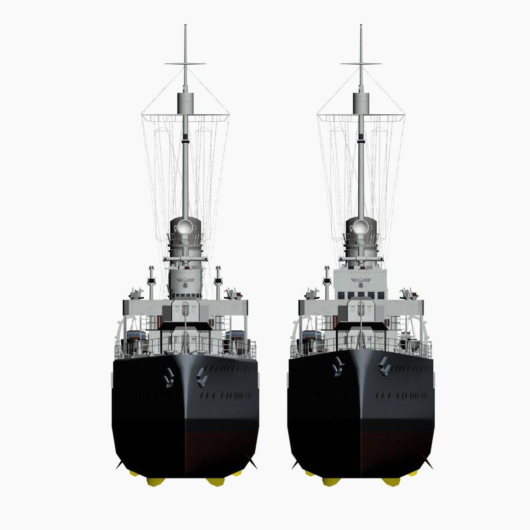 Destroyer 1934 Ww2 German Max