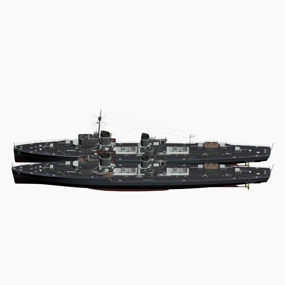 Destroyer 1934 Ww2 German Max