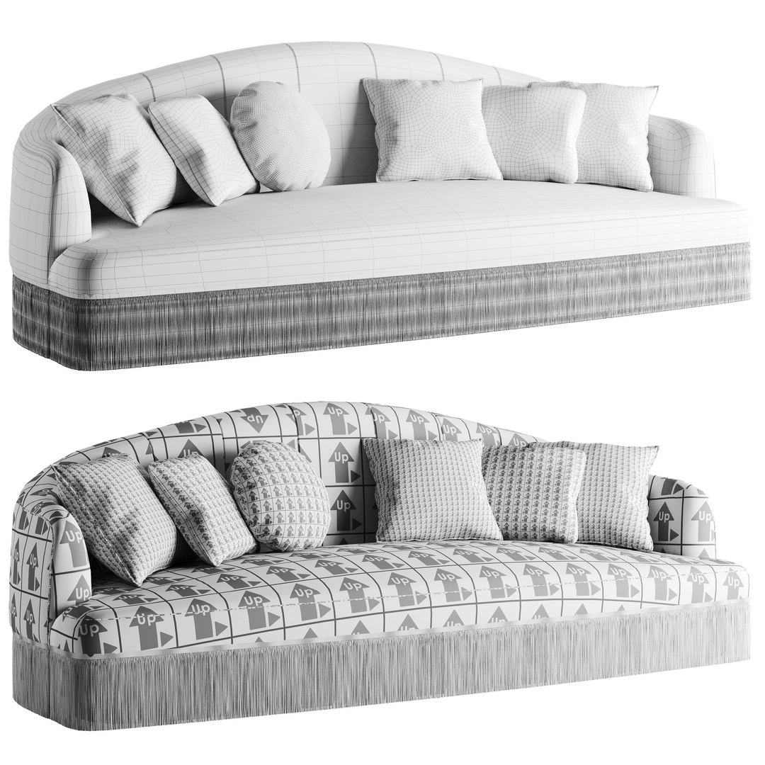 3D Chiara Provasi Grace Sofa Model - TurboSquid 1955677