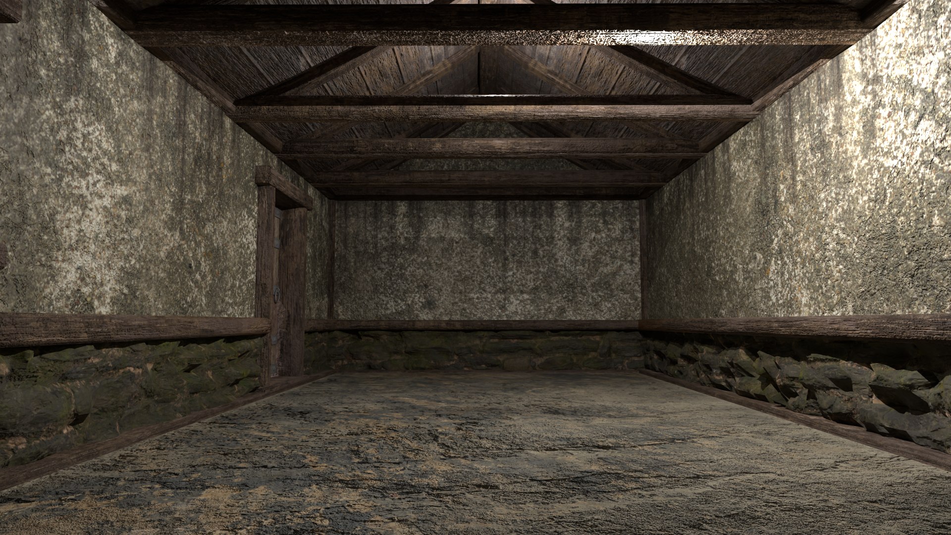 3D Model Realistic Medieval House - TurboSquid 2126903