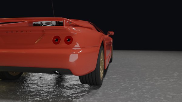 Lotus sportscar 3D model - TurboSquid 1944567