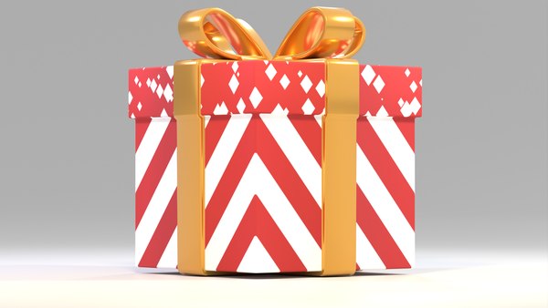 3D Wrapped X-Mas Gift model - TurboSquid 2000968