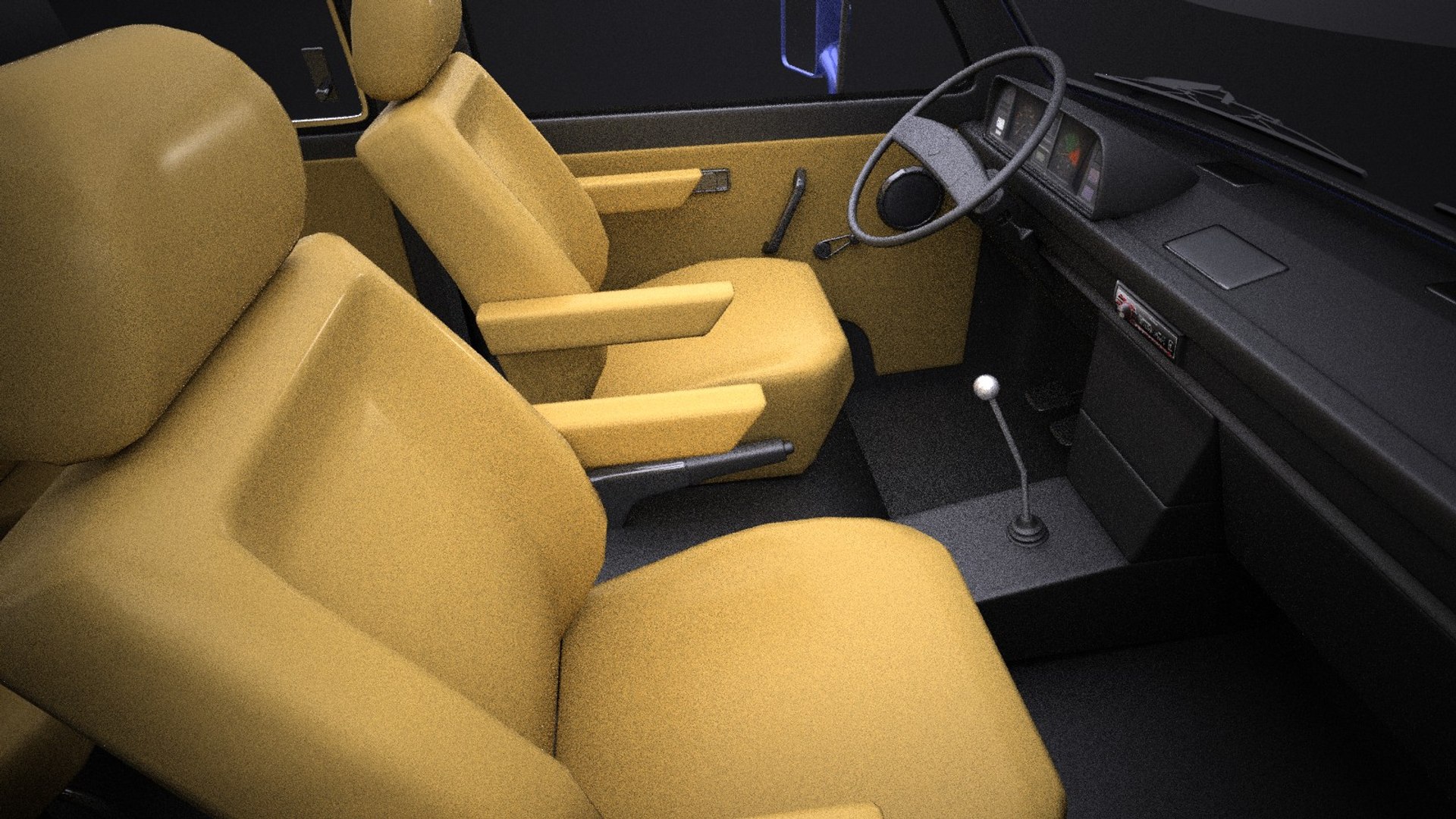 Volkswagen T3 Limited 3D Model - TurboSquid 1295774