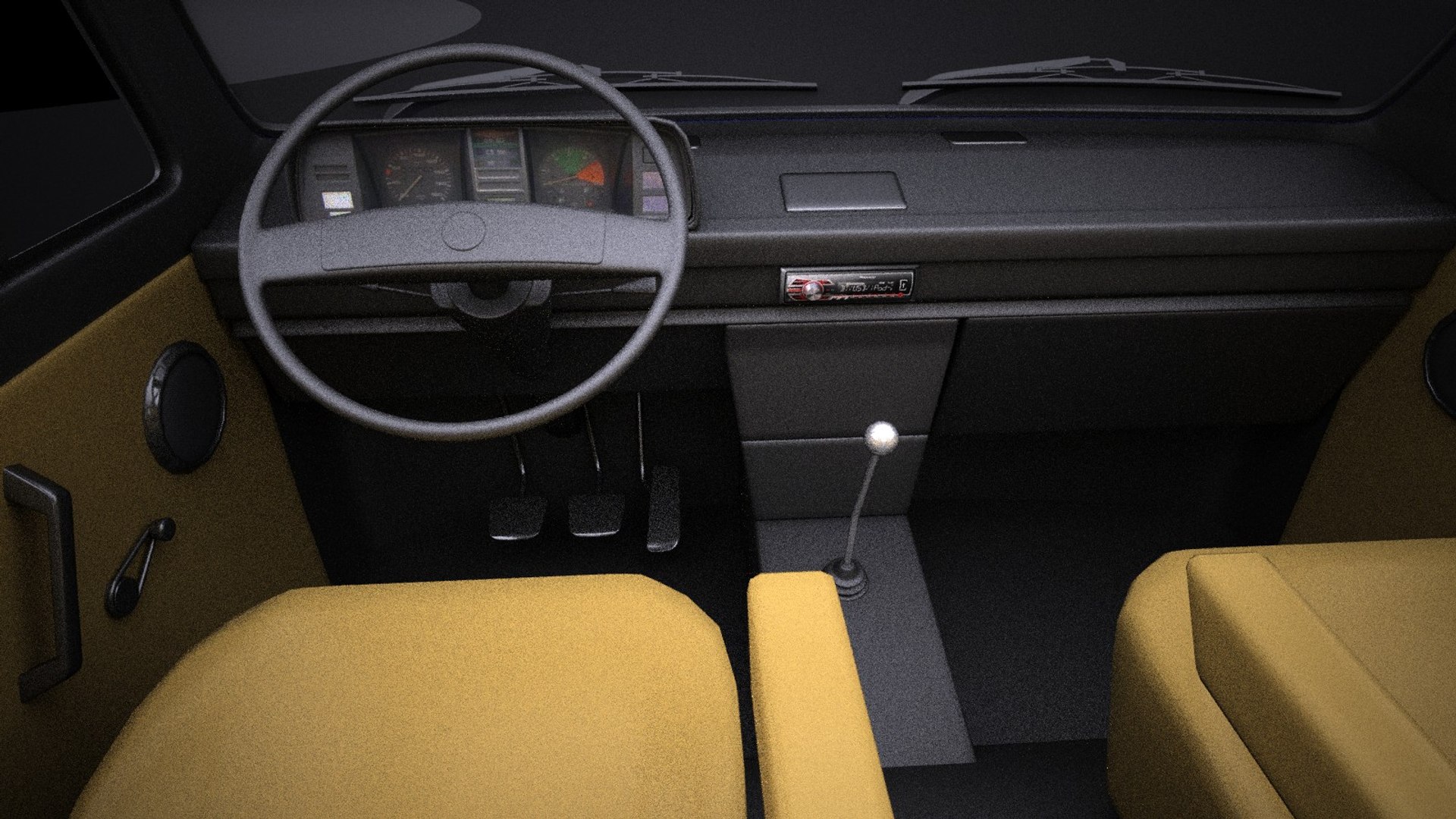 Volkswagen T3 Limited 3D Model - TurboSquid 1295774