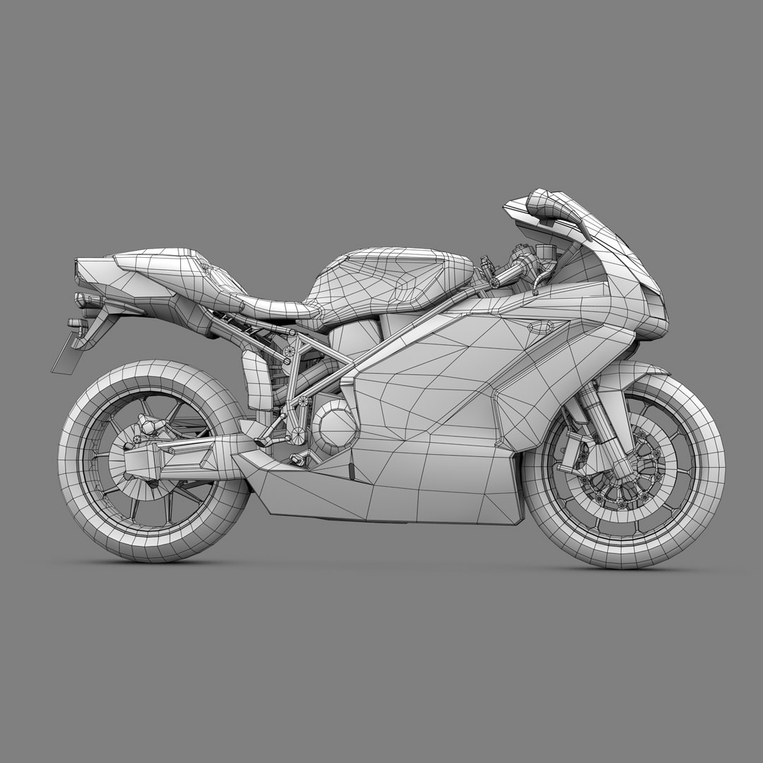 Fila Bike 3d Model