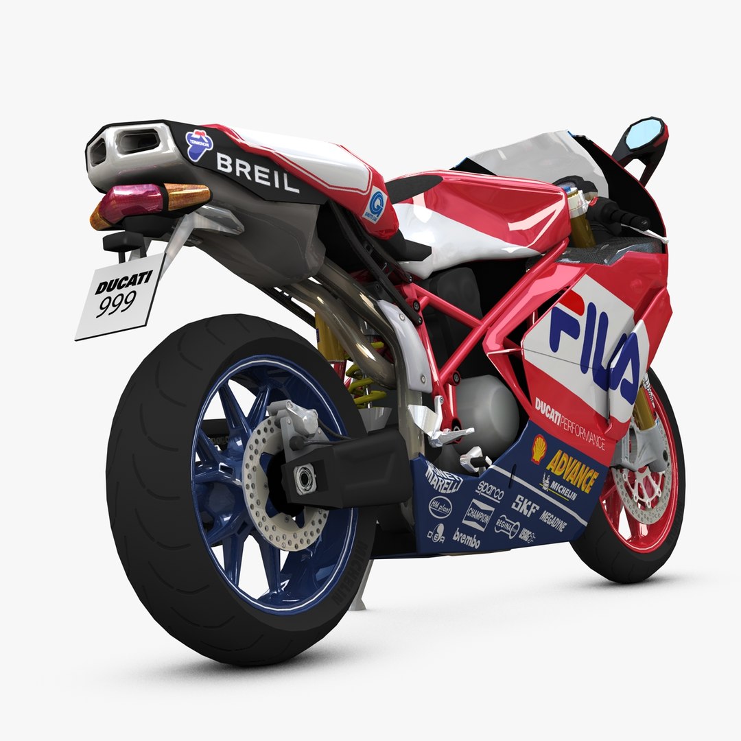 Fila Bike 3d Model