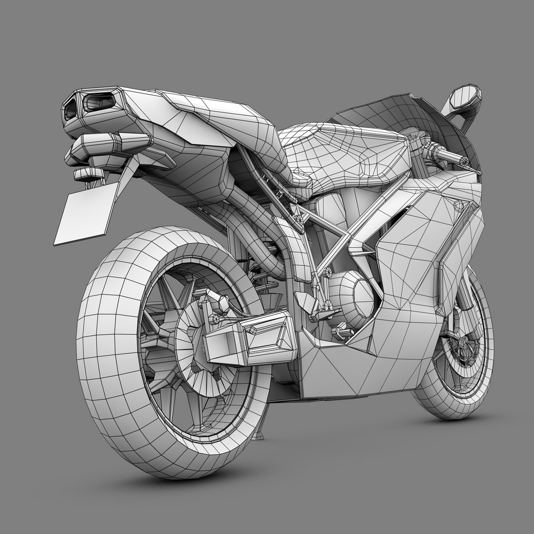 Fila Bike 3d Model
