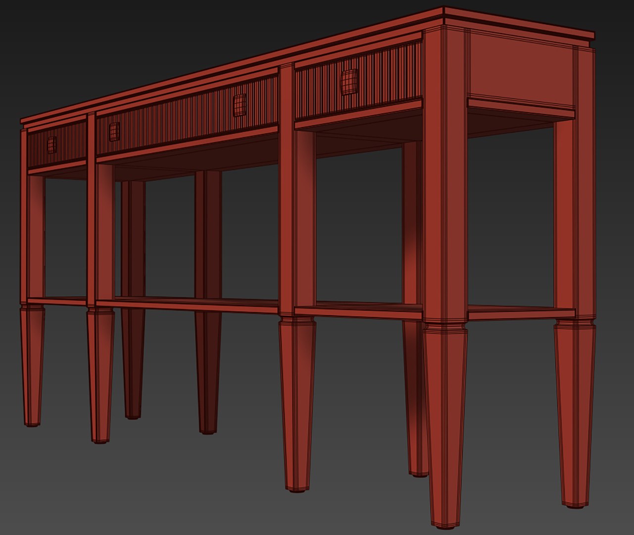 Console Foxtrot Siver 3D Model - TurboSquid 2100038