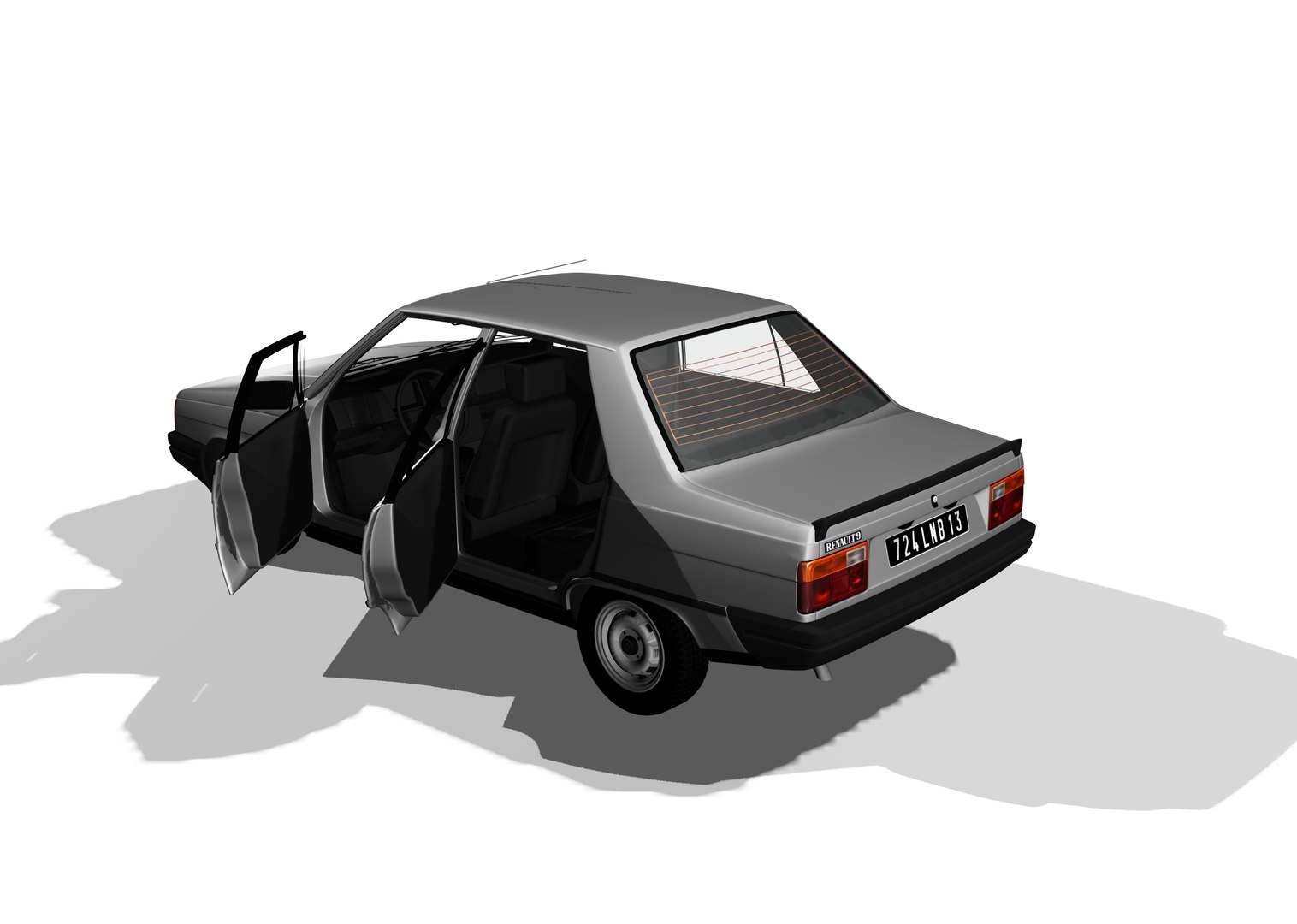 Renault 9 TC 3D Model - TurboSquid 2131722