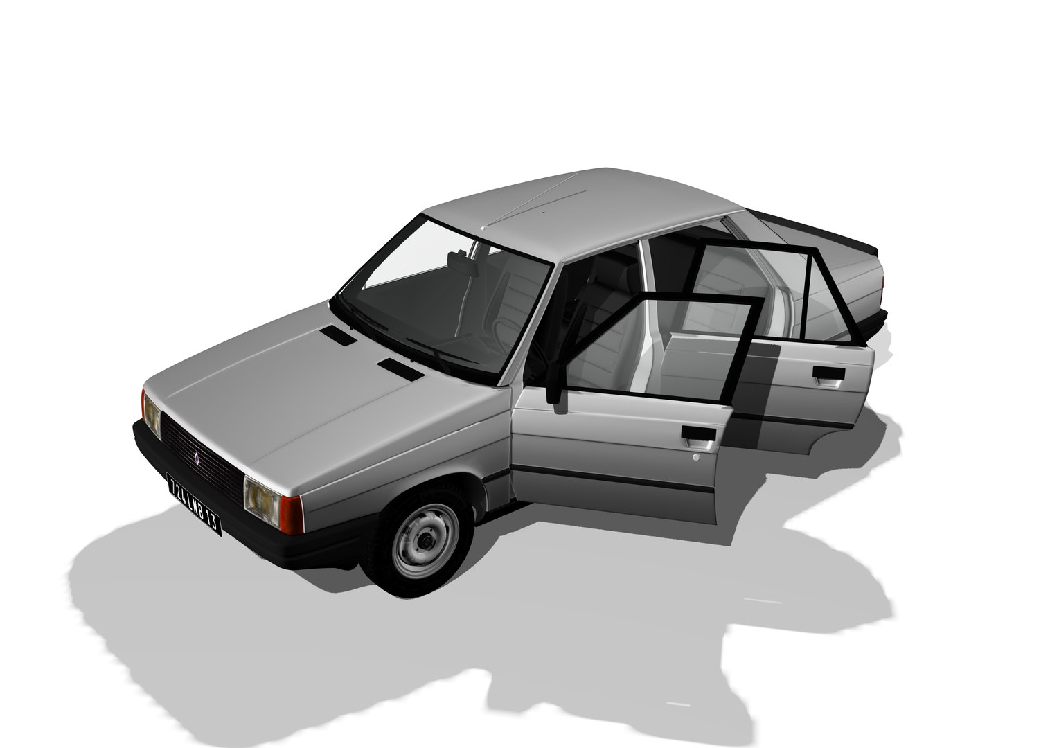 Renault 9 TC 3D Model - TurboSquid 2131722