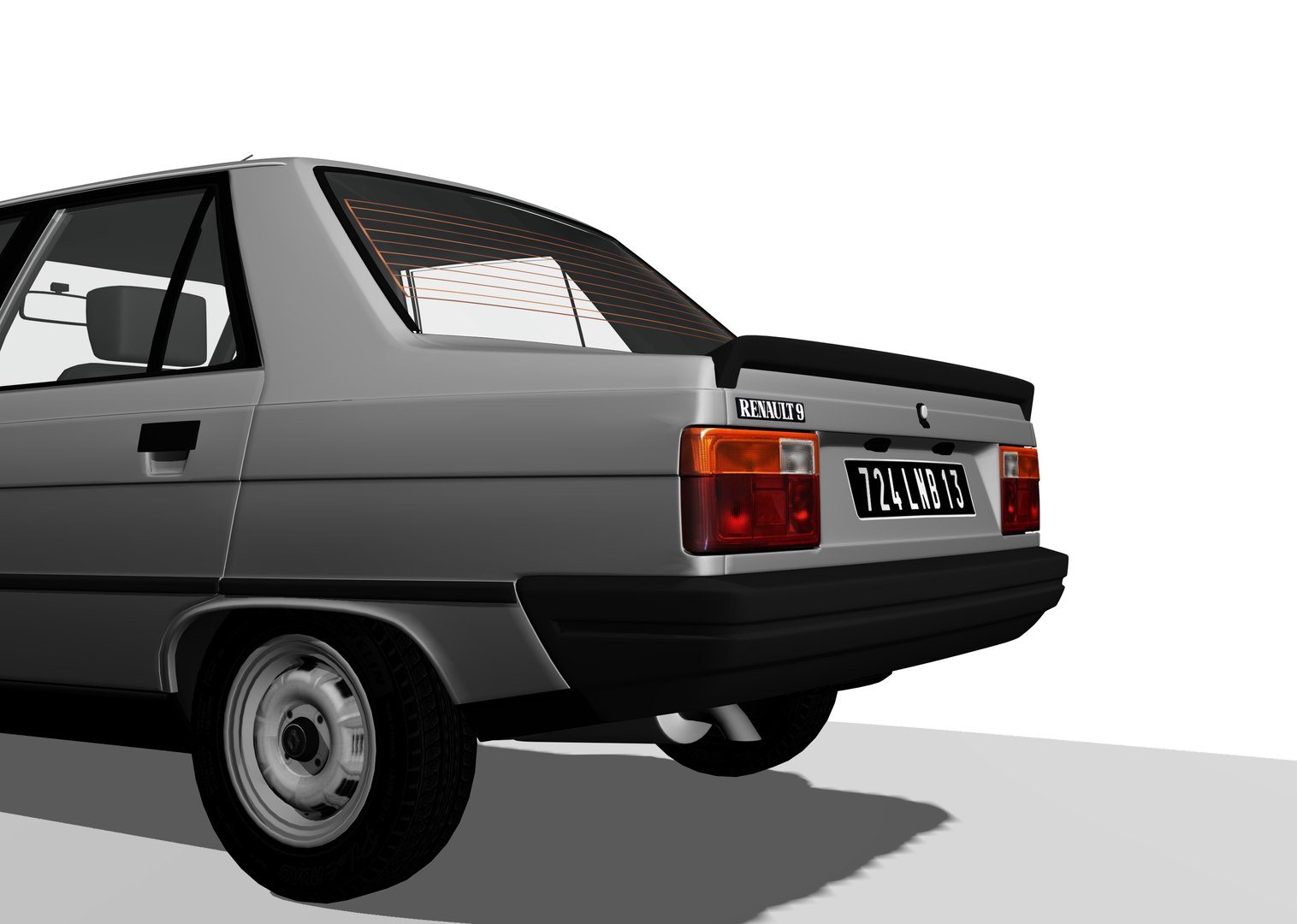 Renault 9 TC 3D Model - TurboSquid 2131722