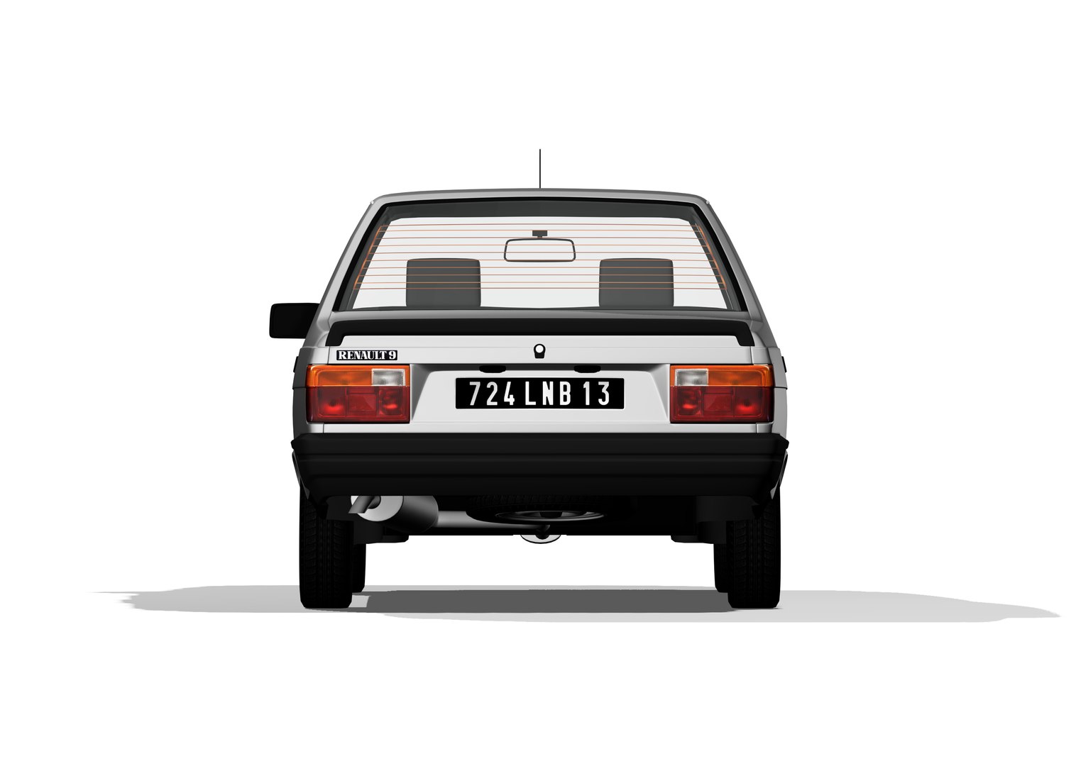Renault 9 TC 3D Model - TurboSquid 2131722