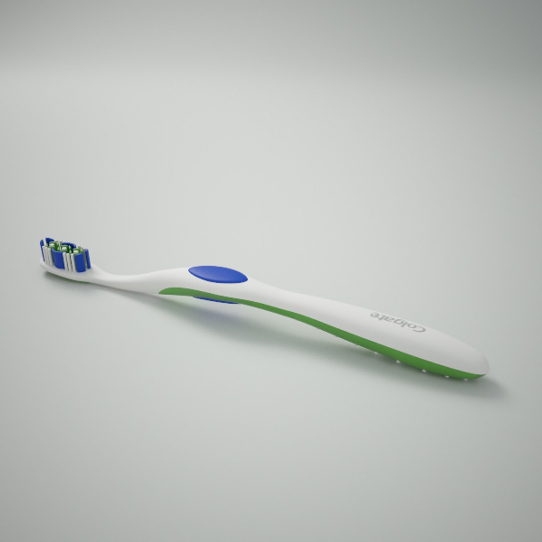 Colgate Toothbrush 3d Model