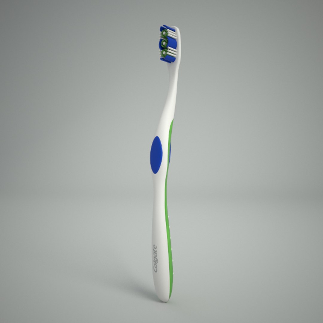 Colgate Toothbrush 3d Model