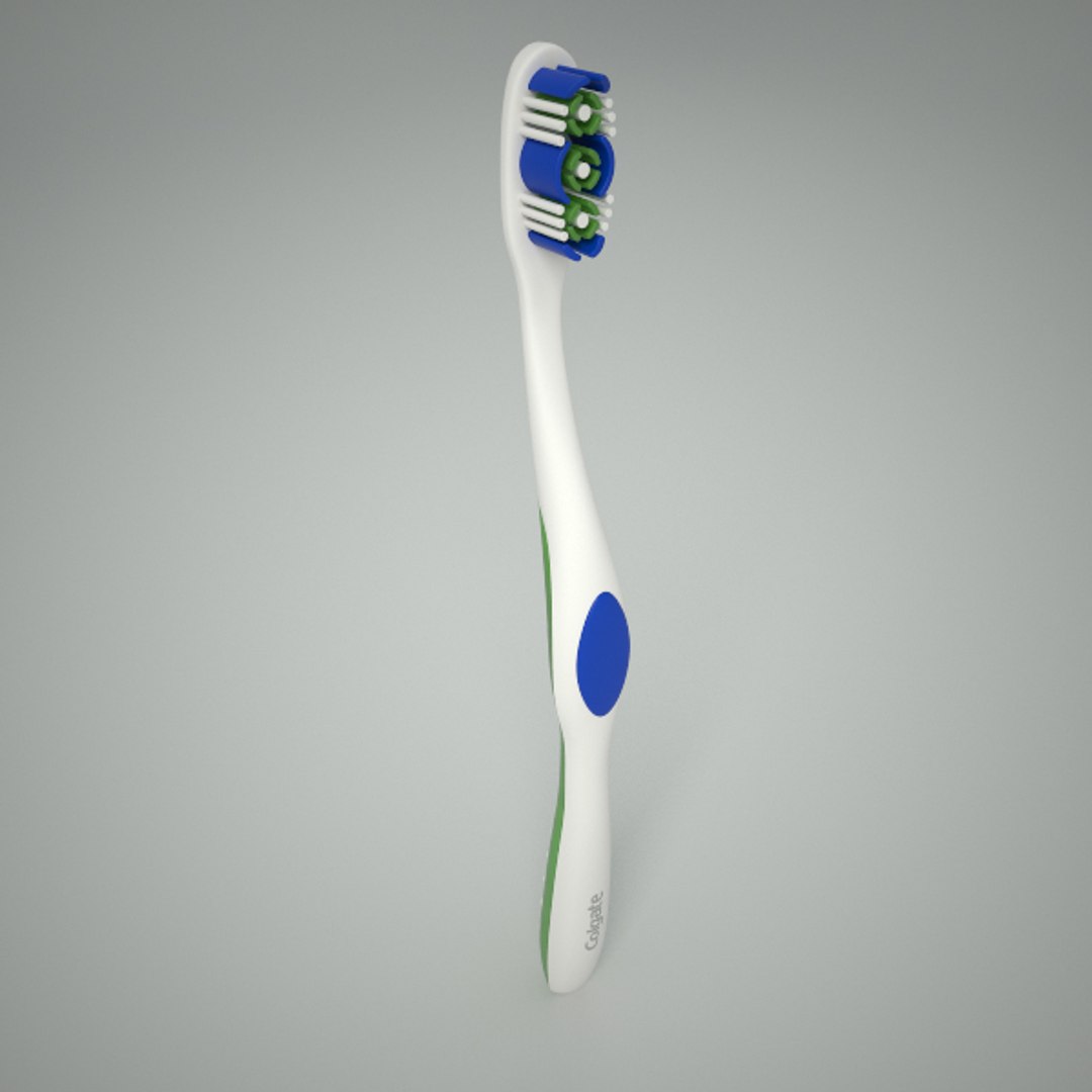 Colgate Toothbrush 3d Model