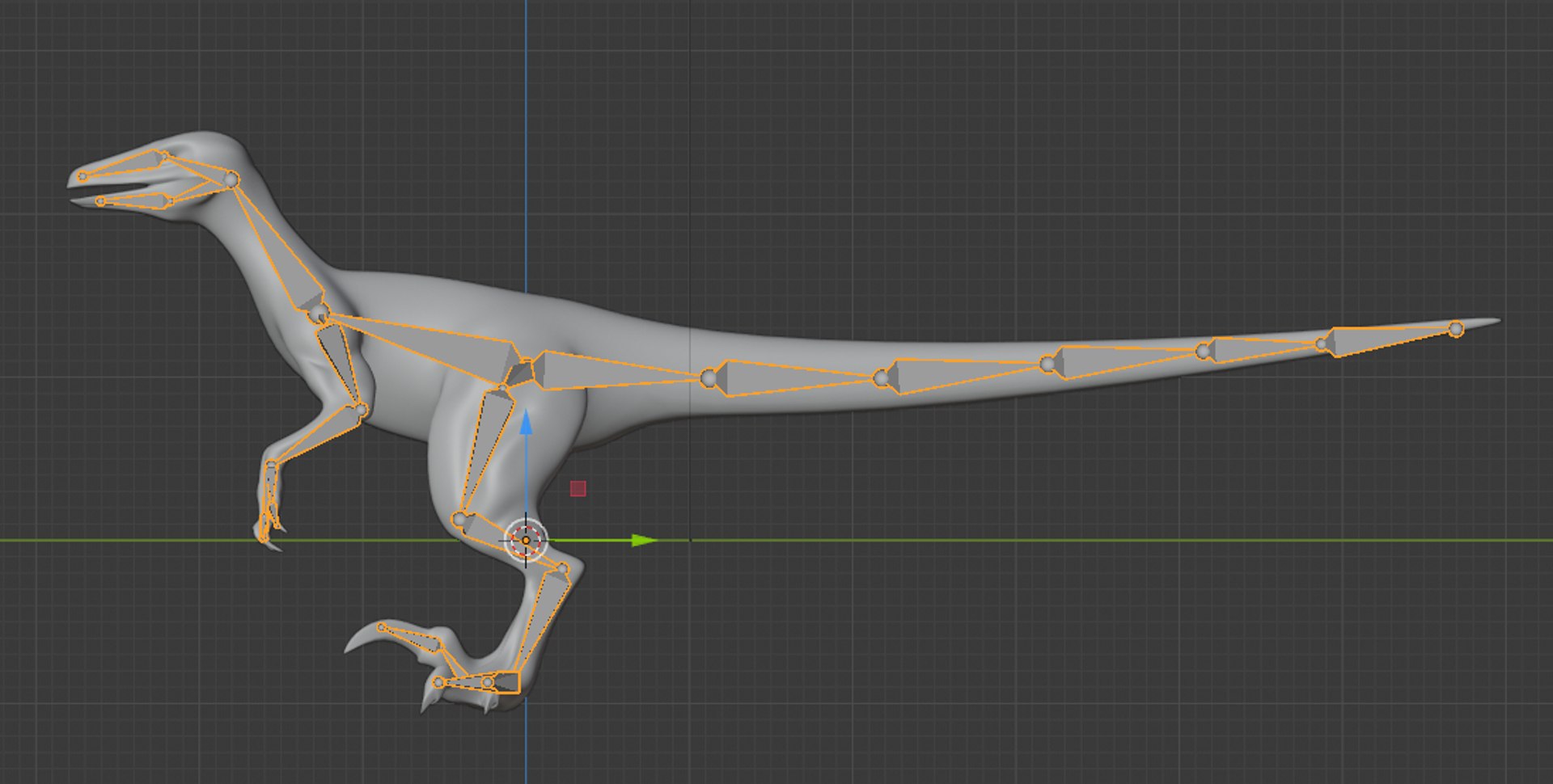 Rigged velociraptor 3D model - TurboSquid 1581336