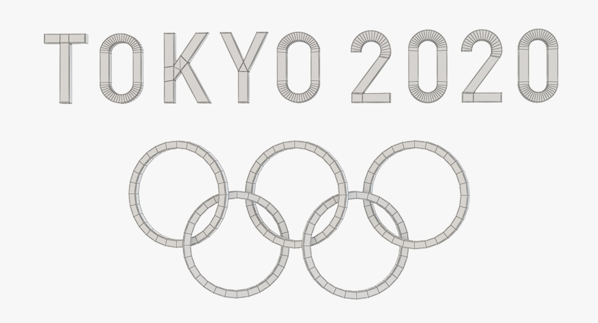 Tokyo 2020 Games Logo 3D - TurboSquid 1313434