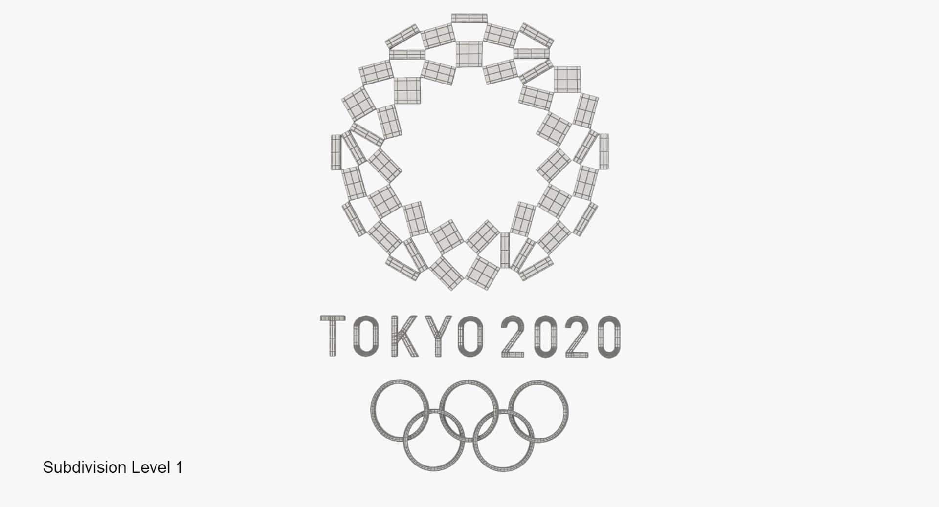 Tokyo 2020 Games Logo 3D - TurboSquid 1313434