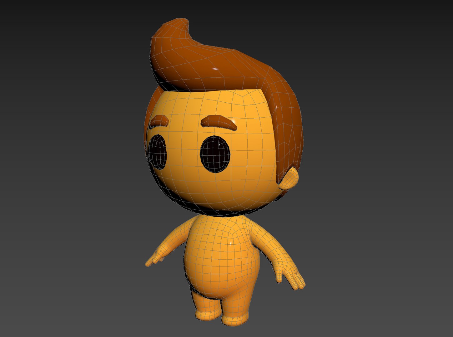 Little Man Character 3D Model - TurboSquid 1702722