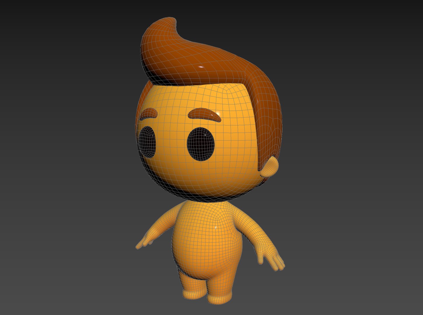 Little Man Character 3D Model - TurboSquid 1702722