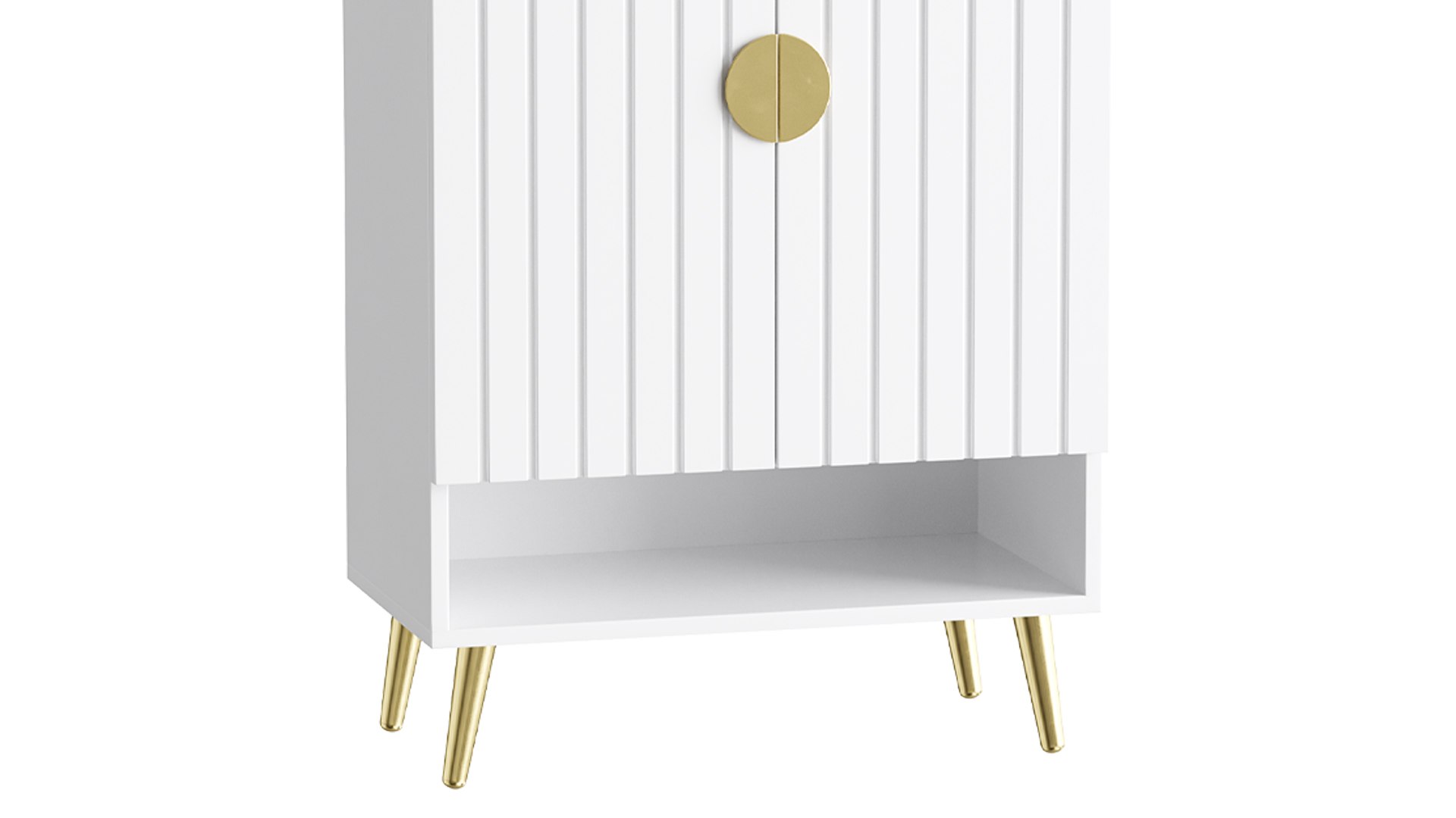 3D Yellar Nordic Entryway White Shoe Storagel - TurboSquid 2235665